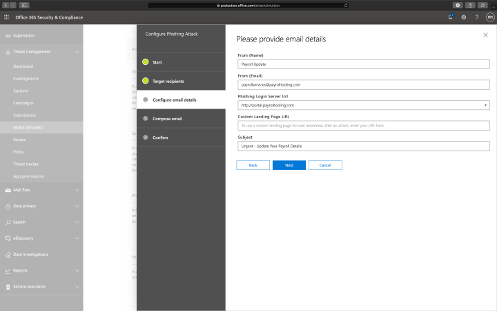 Microsoft Office 365 ATP Attack Simulator – Microsoft Security Blog
