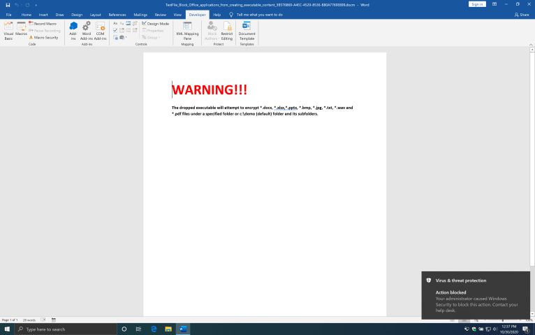 Microsoft Defender Antivirus Attack Surface Reduction Rules Bypasses ...