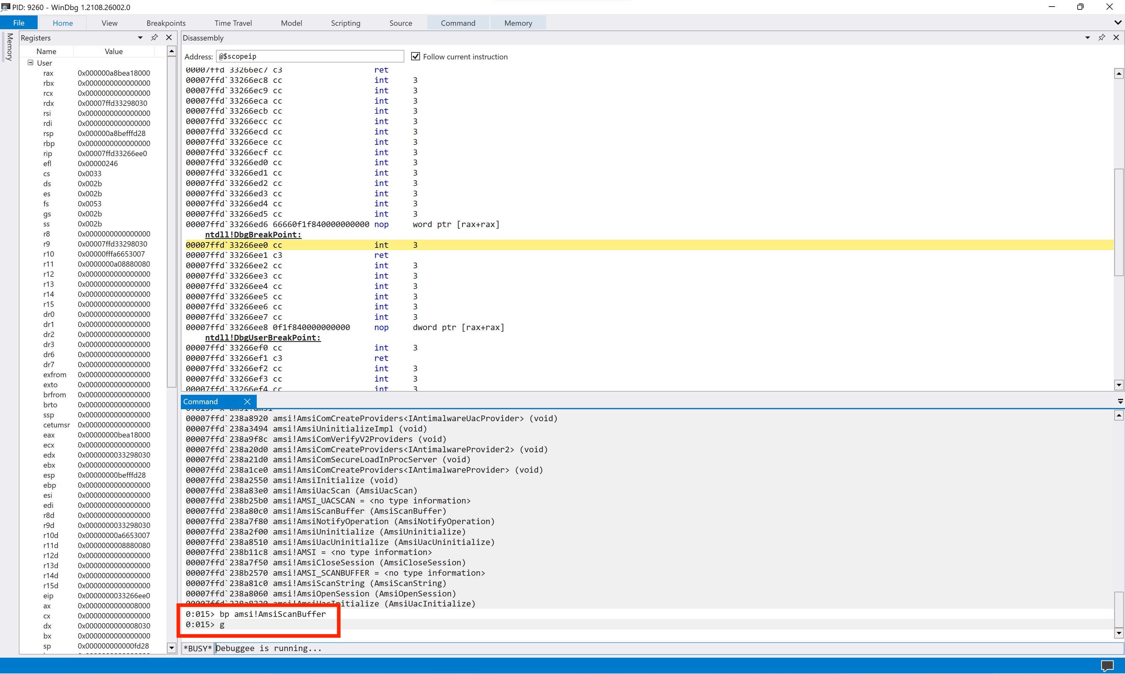 Microsoft Windows Antimalware Scan Interface Bypasses – Microsoft Security Blog