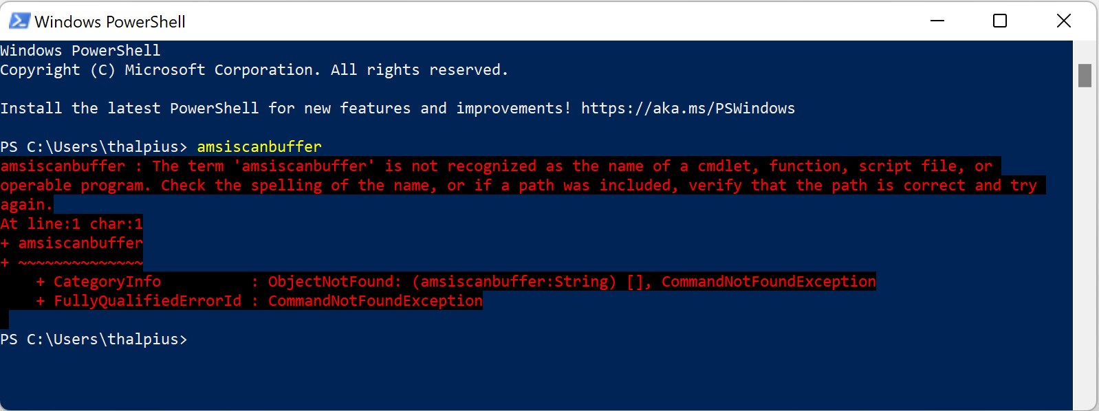 Microsoft Windows Antimalware Scan Interface Bypasses – Microsoft Security Blog