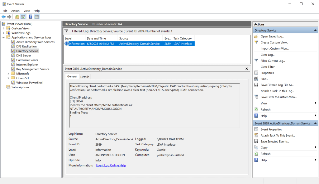 Microsoft Defender for Identity Recommended Actions: Resolve Unsecure ...