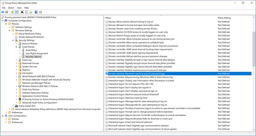 Microsoft Defender for Identity Recommended Actions: Change Domain ...
